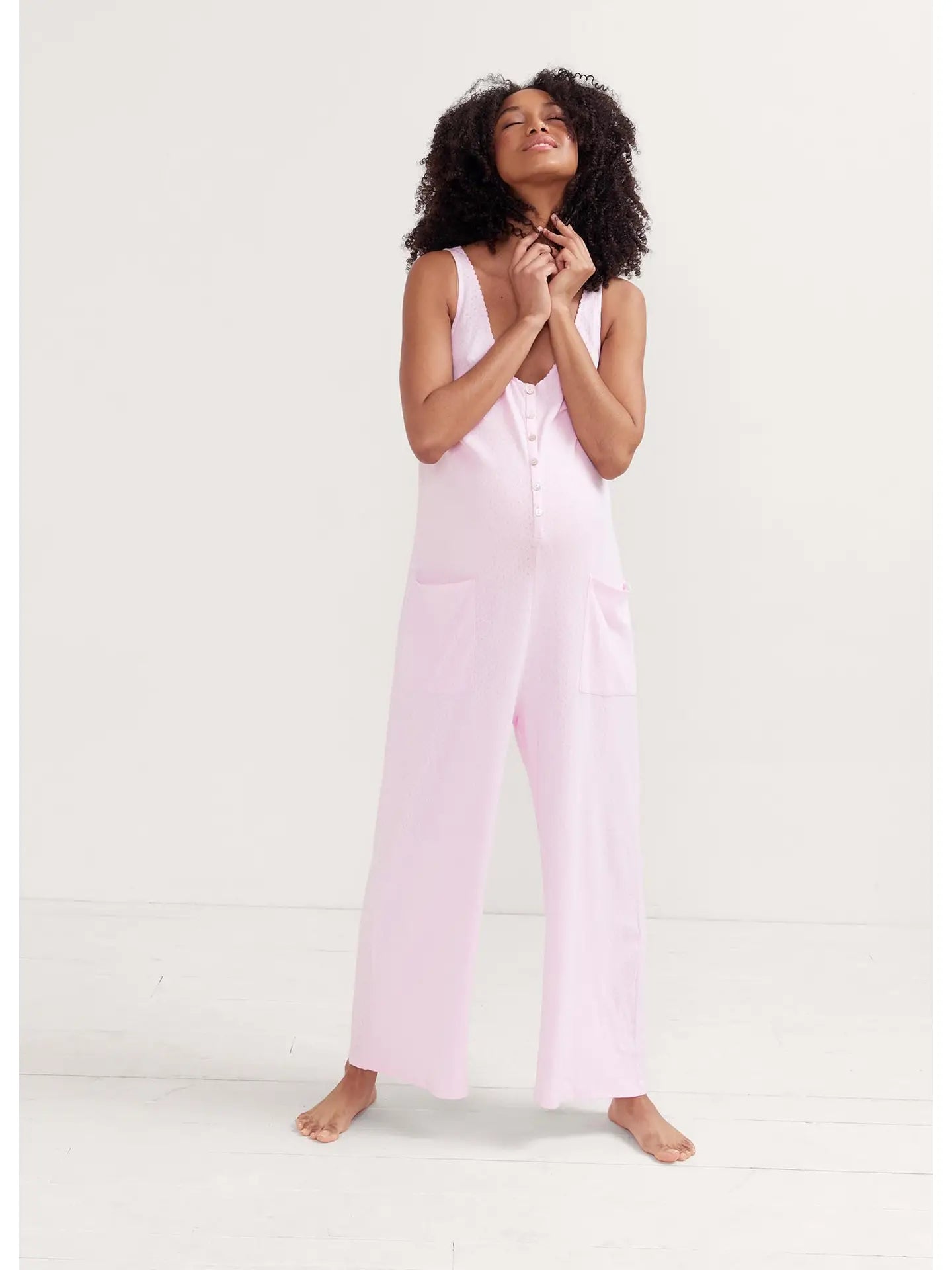The 24/7 Feeding Jumpsuit Lilac Pink | Hatch at For The Creators