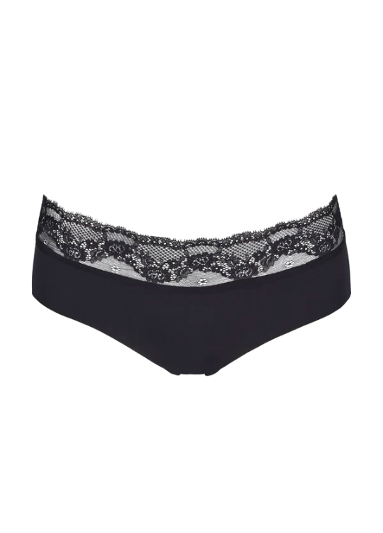 Six Rosa Lace Trim Knicker Black – For The Creators
