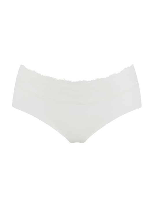 Six Rosa Lace Trim Knicker White – For The Creators