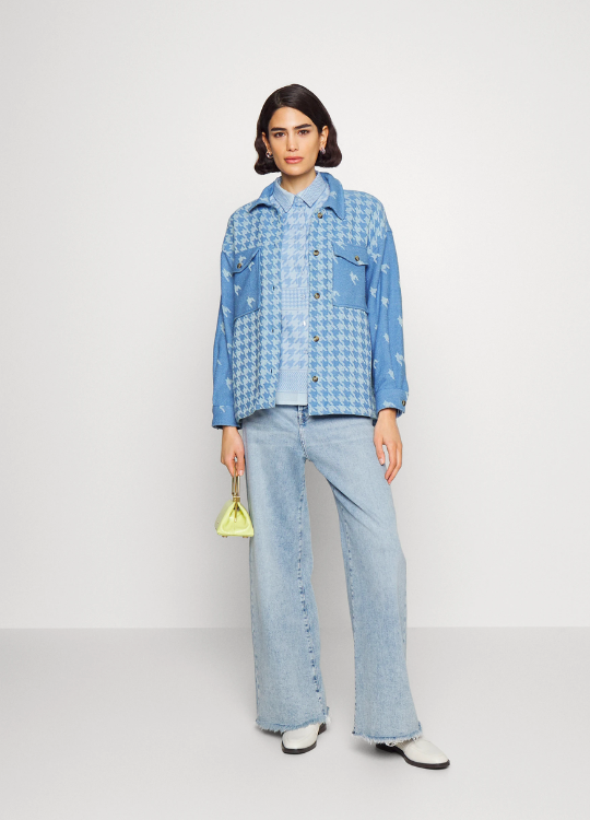 Hannah Jacket Ballad Blue – For The Creators