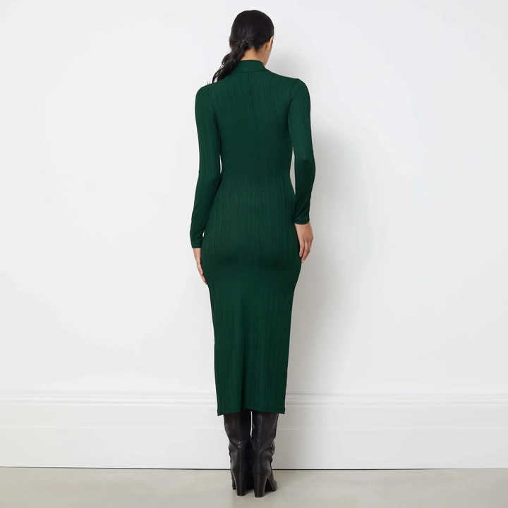 Funnel Neck Cross Over Dress – For The Creators