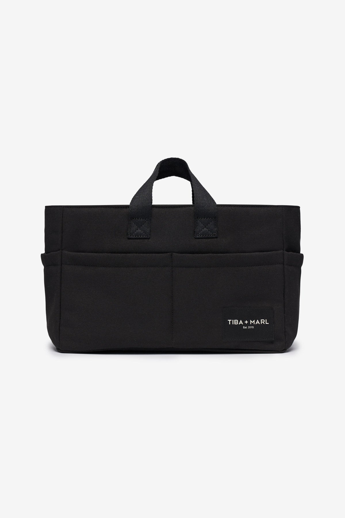 T+M Canvas Organiser Caddy / Pocket Tote Insert Black – For The Creators