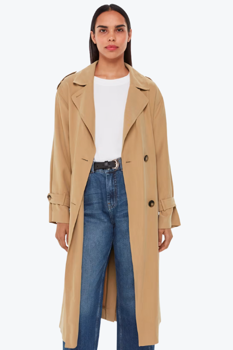 Whistles Riley Trench Coat Tan – For The Creators